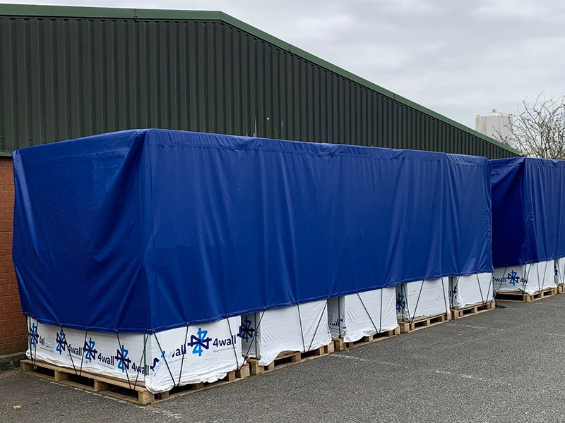 Outdoor Waterproof Shipping Container Cover - Buy container cover ...