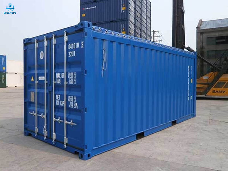 20ft And 40ft Shipping Container Cover - Buy 20ft container tarpaulin ...