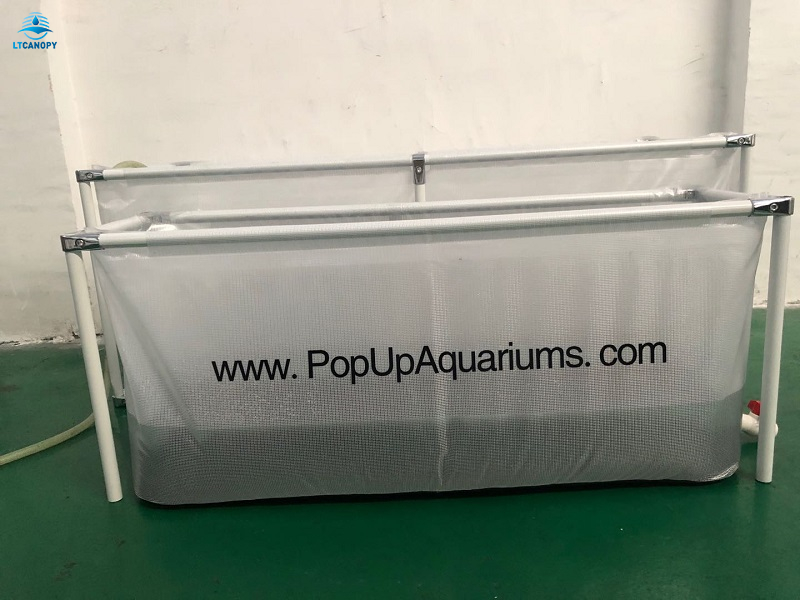 PVC Collapsible Fish Pond for Customized Size - Buy fish farming tank ...