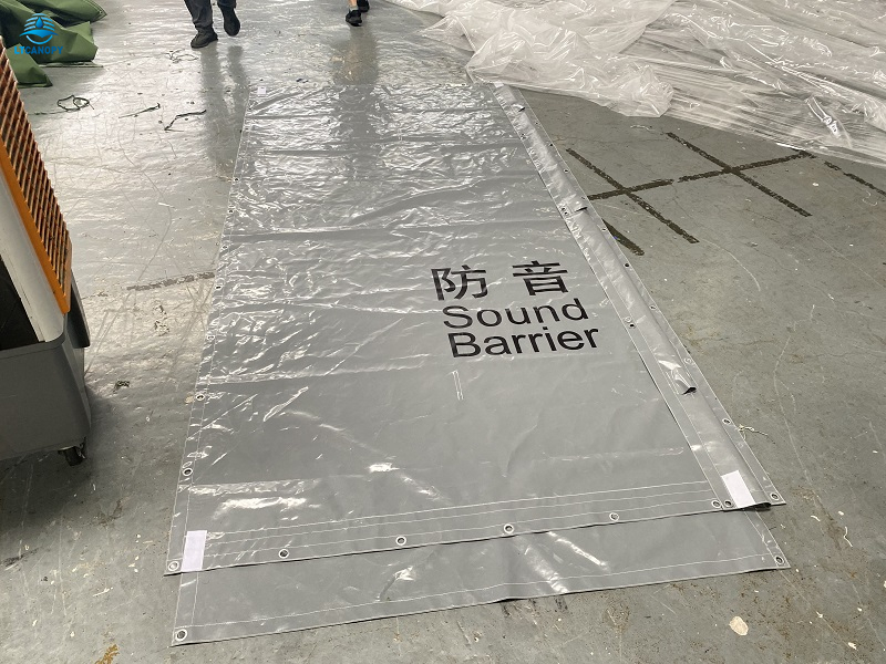 PVC Flame Retradant Sound Barrier Sheet - Buy sound barrier sheet, 防音 ...