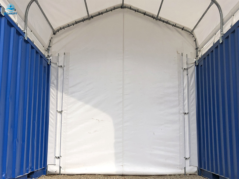 Industrial Dual Truss Container Shelter - Buy container shelter ...