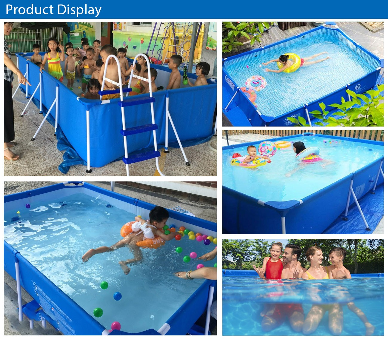Foldable PVC Swimming Pool - Buy indoor swimming pool, inflatable ...
