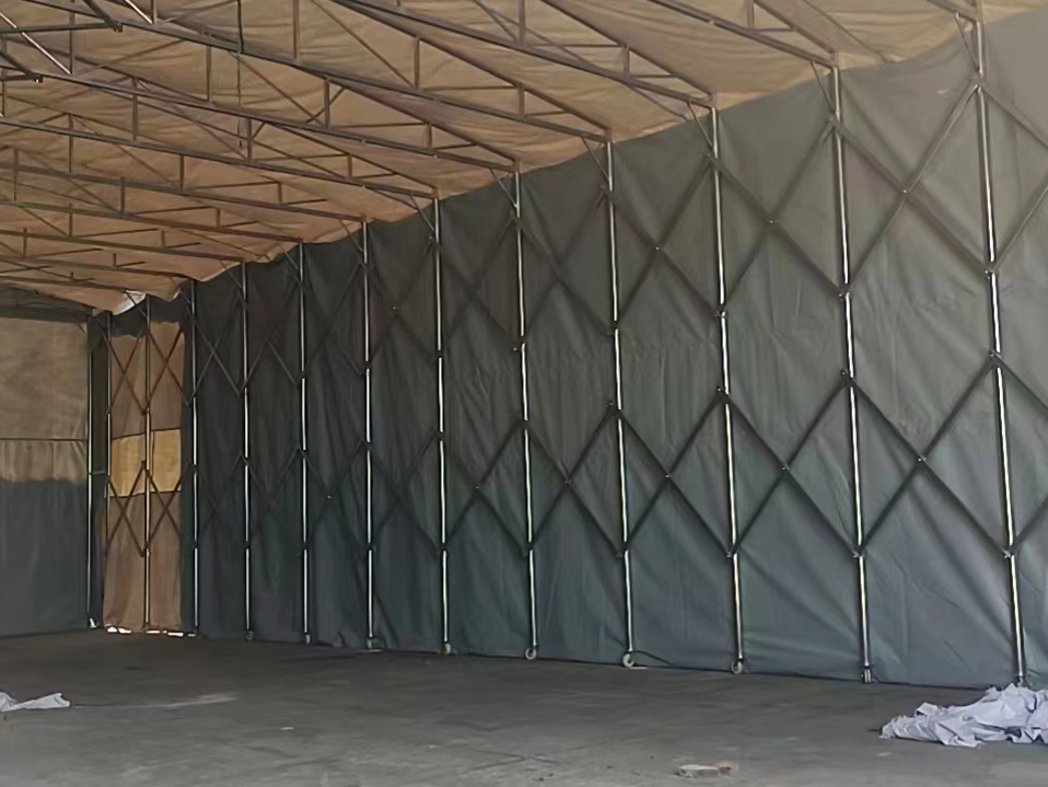 Outdoor Push And Pull Canopy Tent - Buy garage tent, warehouse canopy ...