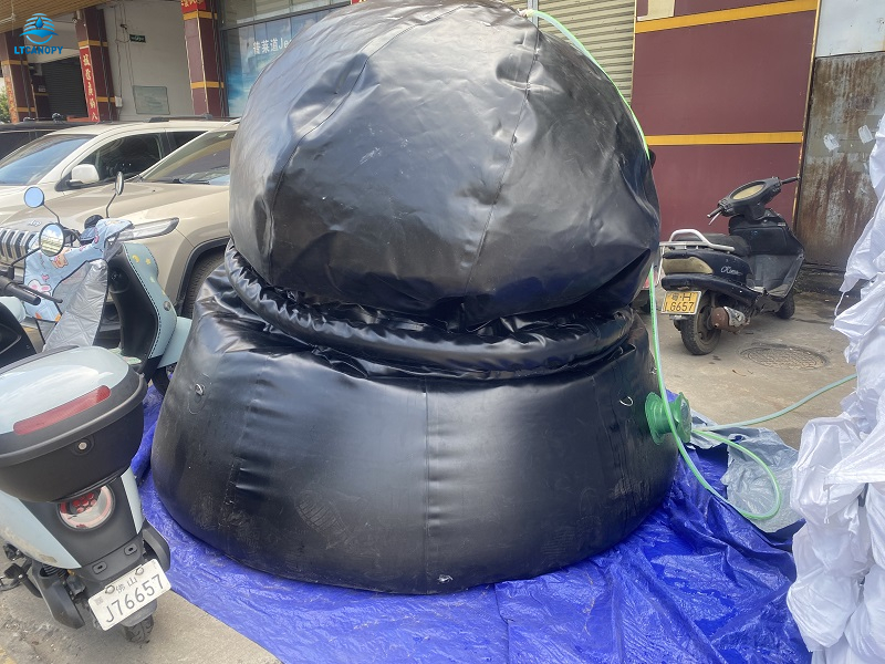 Biogas Bladder for Kitchen Residue, Food Waste, Pet Feces, Lawn Grass ...