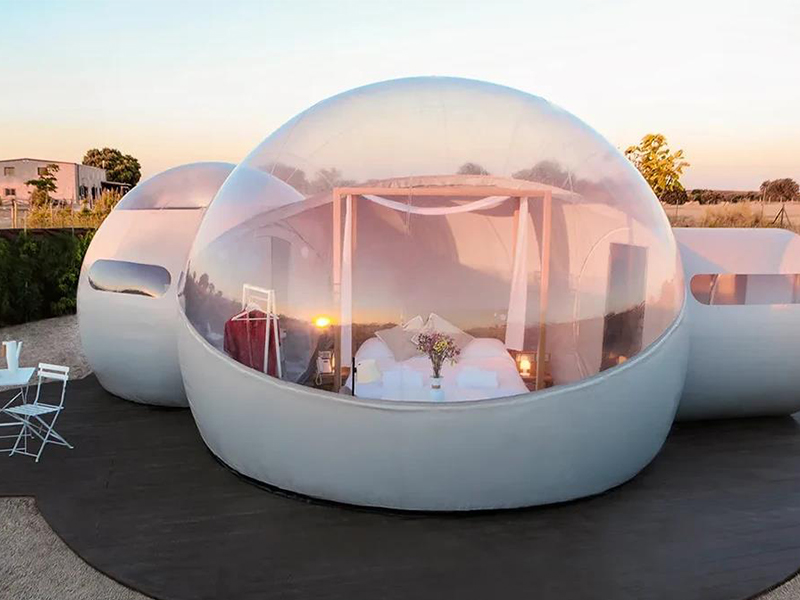 PVC Inflatable Bubble Dome Tent - Buy dome tent, inflatable bubble tent ...