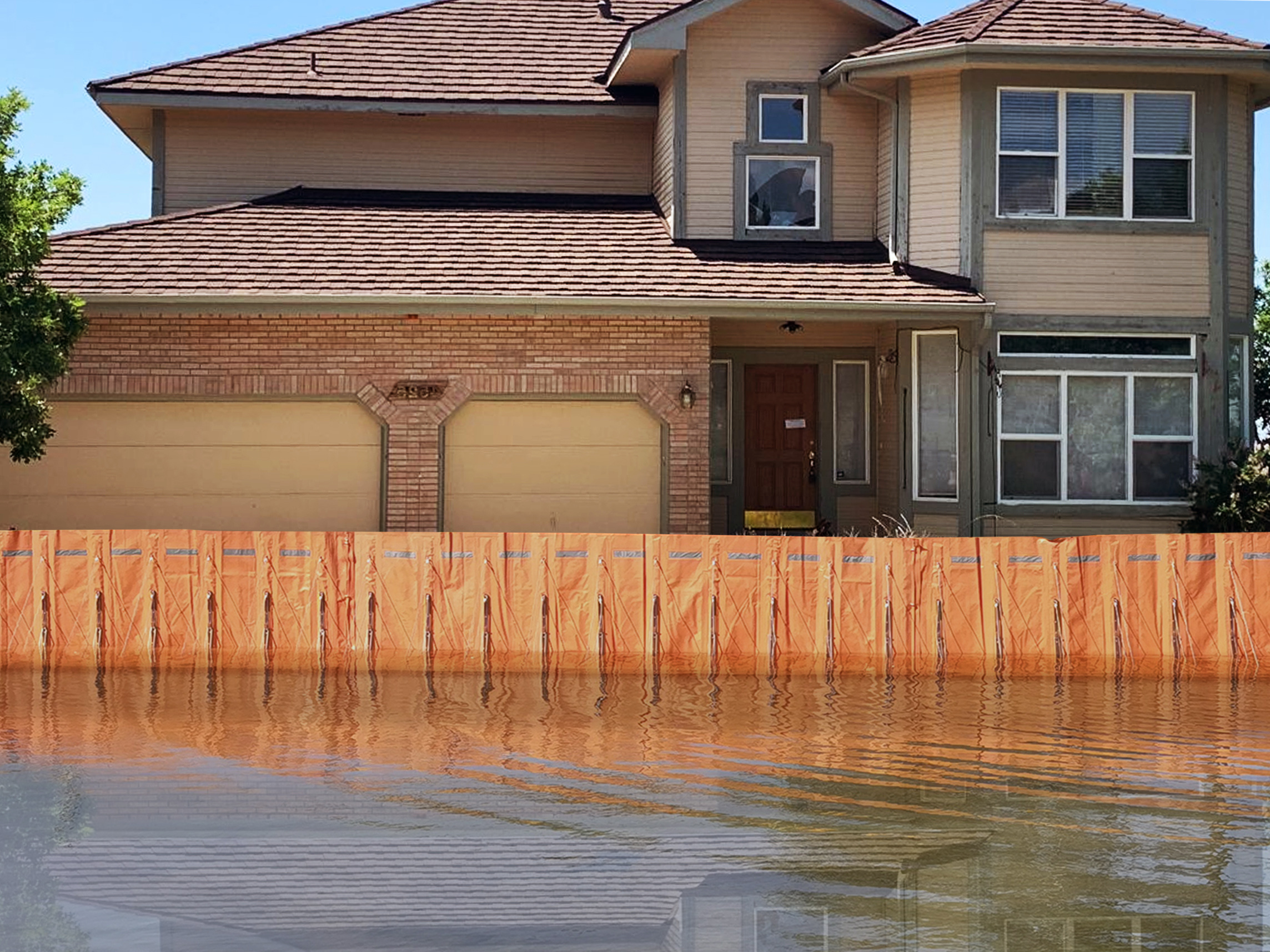 Flood Barrier Customized for Corner - Buy flood barrier supplier, flood ...