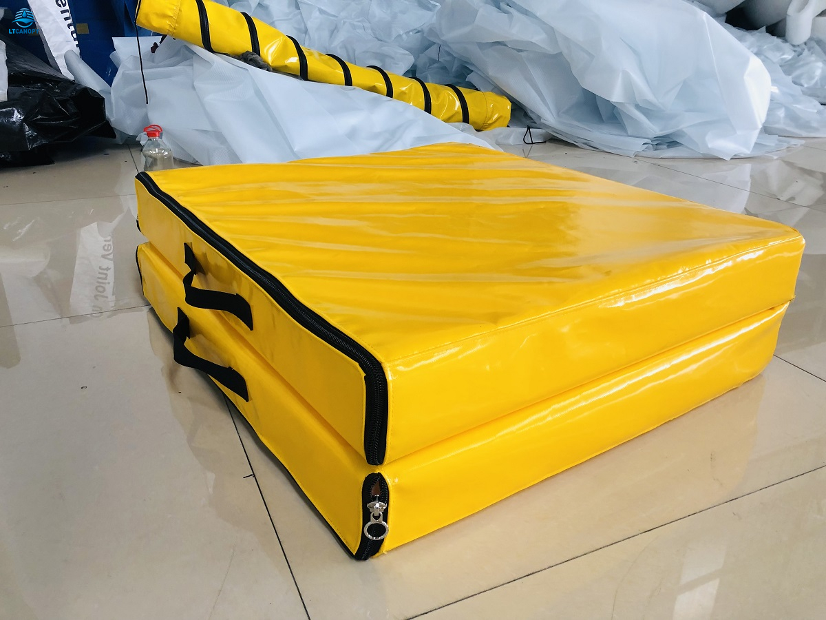 Yellow Folding Gymnastics Mat with Handle - Buy folding exercise mat ...