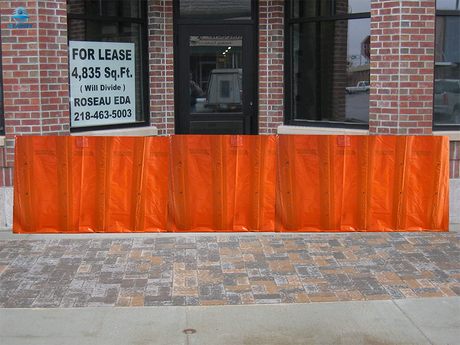 Flood Barrier With Water Hose - Buy reusable flood barriers for homes ...