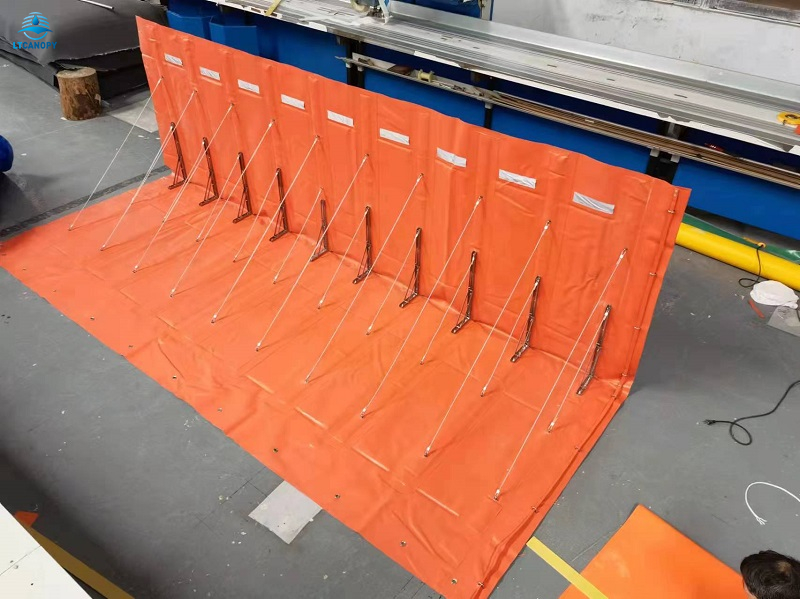 Instant Orange Flood Barrier Wall - Buy portable flood control ...