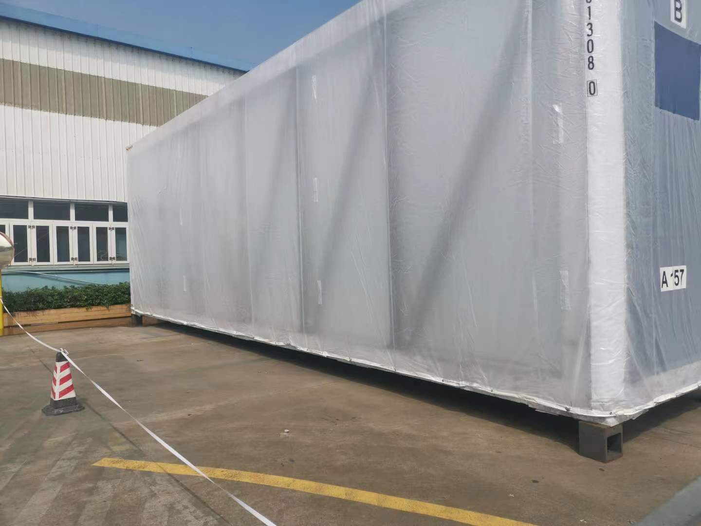 Transparent PVC Coated Mesh Tarpaulin - Buy clear tarpaulin, heavy duty ...
