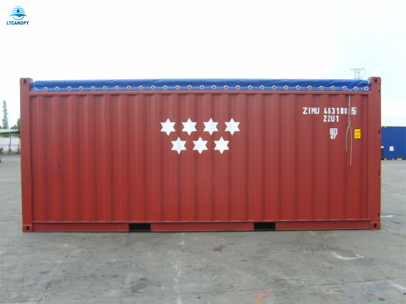 Open Top Shipping Container Tarpaulin Covers - Buy shipping container ...