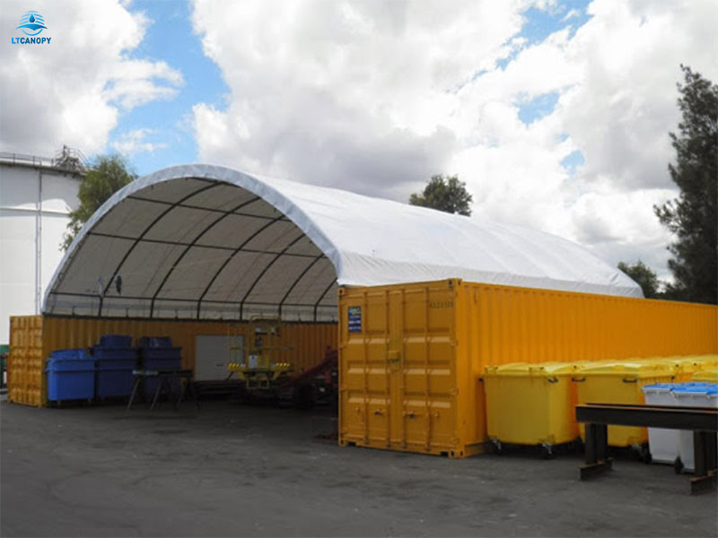 Shipping Container Dome Shelter - Buy shipping container covers ...