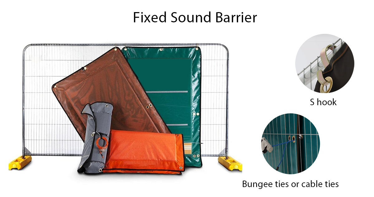 Temporary Construction Sound Barriers - Buy noise barriers for ...