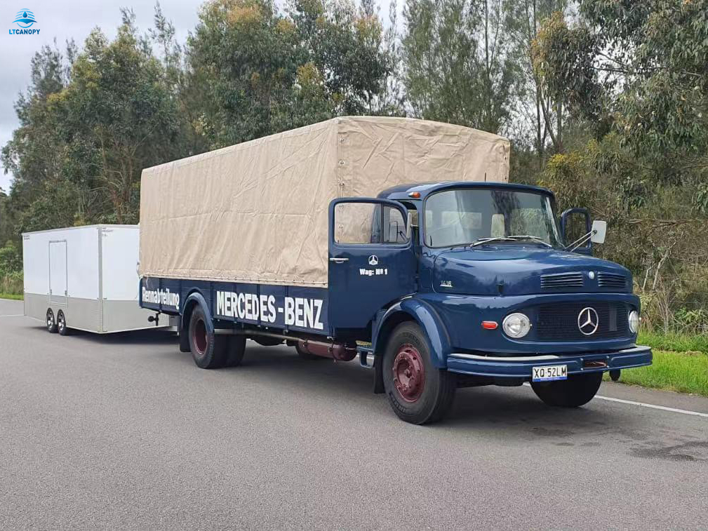 Custom Made Khaki Truck Cover Tarpaulin - Buy truck lorry cover, custom ...