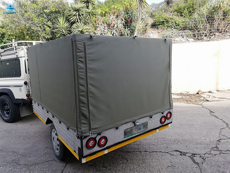 Ripstop Canvas Fabric for Trailer Cover - Buy trailer cover, waterproof ...
