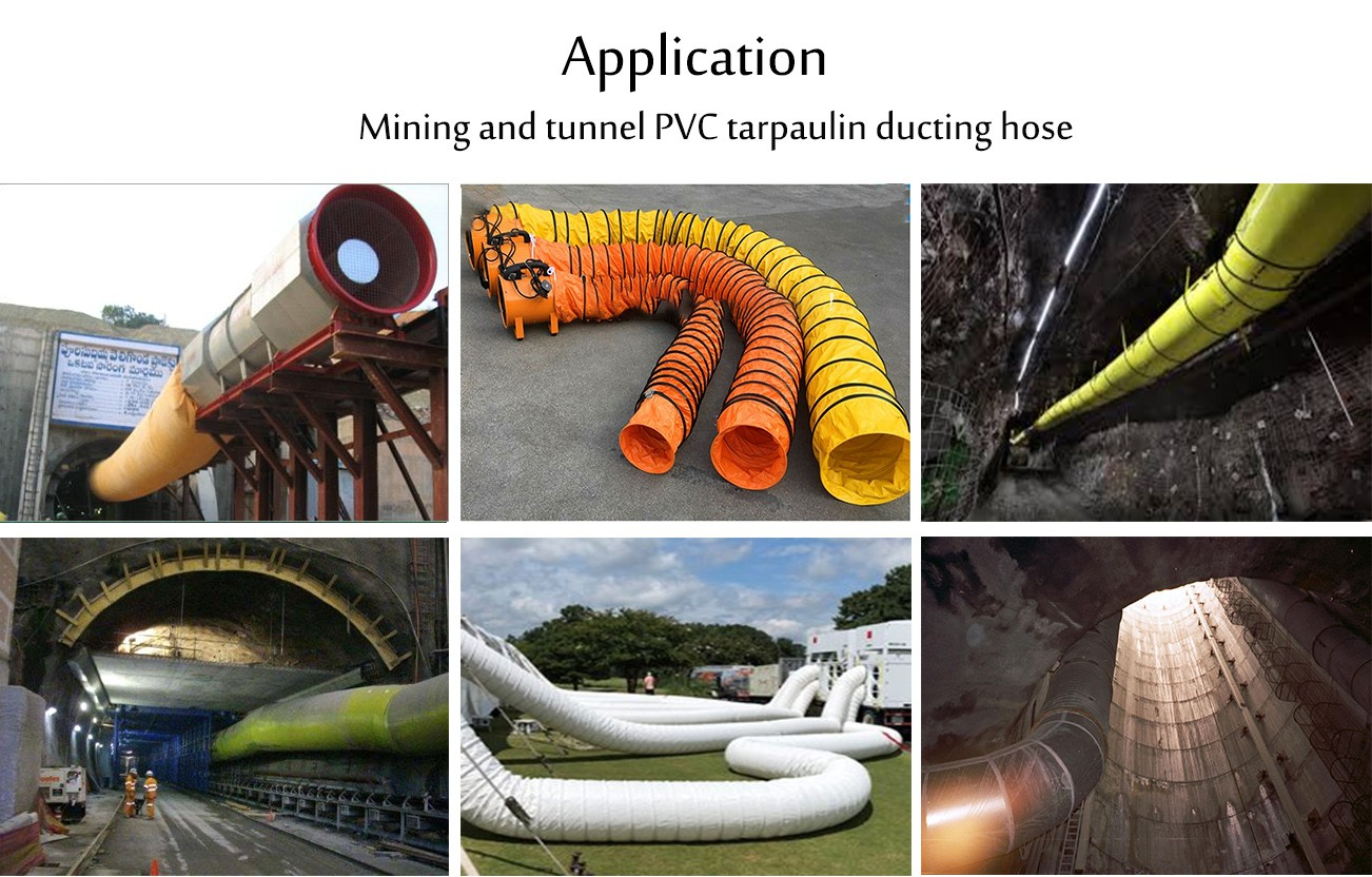 Exhaust Fan Axial Blower air ducting hose