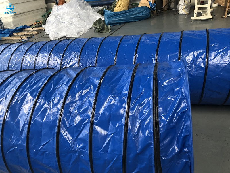 PVC Flexible Air Duct Hose in HVAC System - Buy pvc tarpaulin duct hose ...
