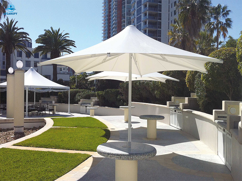 Portable Shade Umbrella Membrane Structure - Buy architecture structure ...