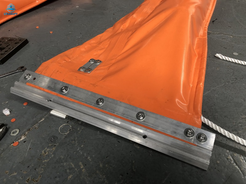 Curtain boom ASTM standard - Buy oil containment boom, oil spill boom ...