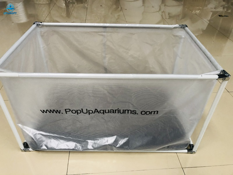 PVC Collapsible Fish Pond for Customized Size - Buy fish farming tank ...